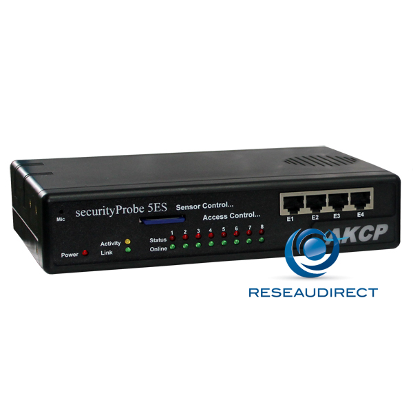 AKCP SEC5ES SecurityProbe 5ES boitier IP 8 capteurs