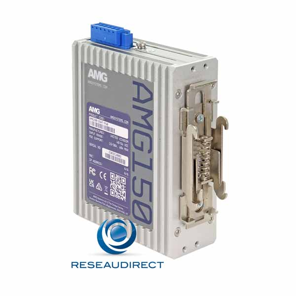 AMG Systems AMG150-2GAT-P60 injecteur PoE industriel 30W garanti à vie