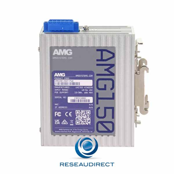 AMG Systems AMG150-2GAT-P60 injecteur PoE industriel 30W garanti à vie