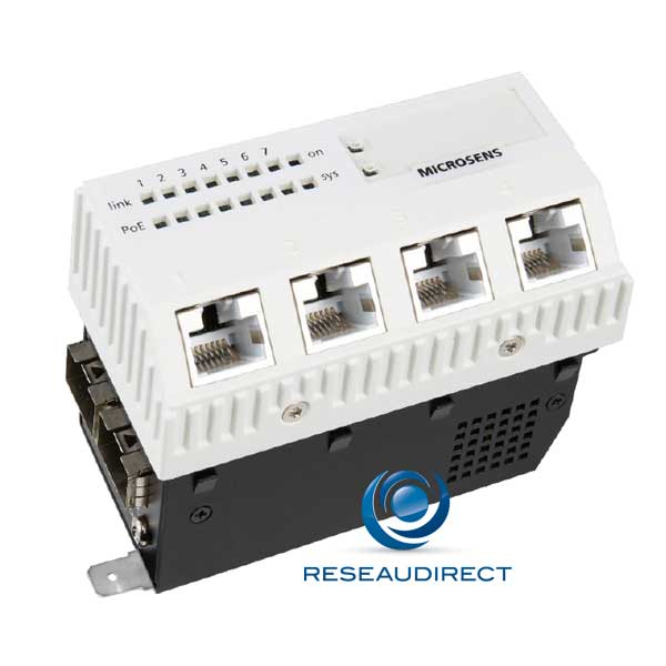 Microsens MS440507PM micro-switch 10 Giga 2 x SFP+