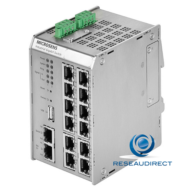Microsens MS652129PM Switch 4 + 4 HI-POE 60W