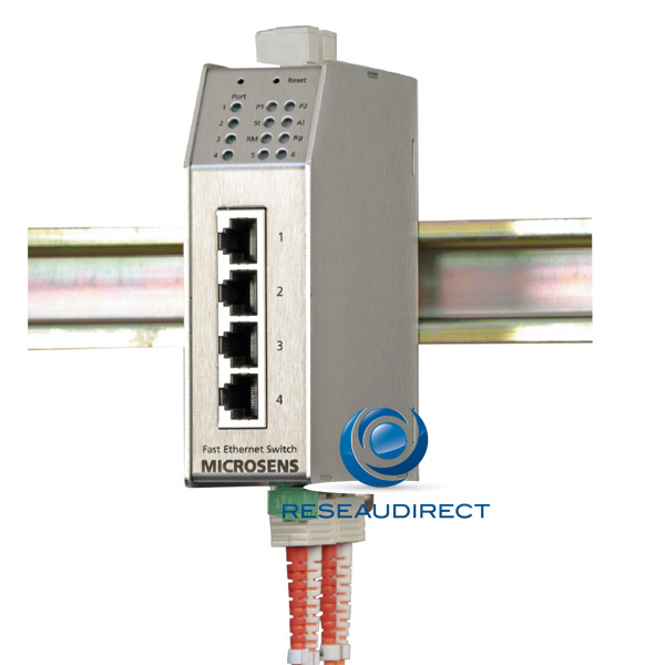 Microsens MS650502M Switch 100Mbs 2FO 4RJ45