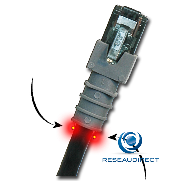 Patchsee cordon RJ45 6-U/4 UTP non blindé Cat6 1.20 m