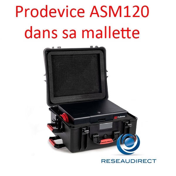 Prodevice Pack ASM-120B Basic dégausseur valise de transport CAS-120