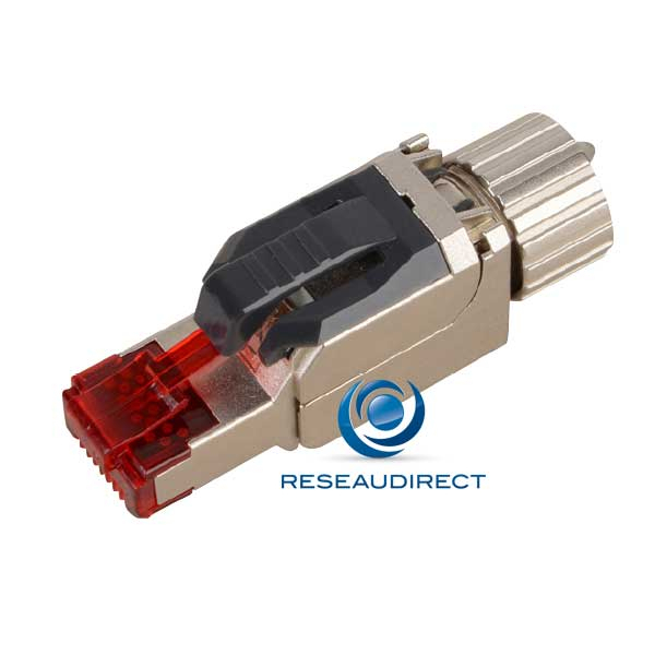 Connecteur RJ45 sans outil Cat 6A R&M R888230 compact jauge AWG 22 à 26