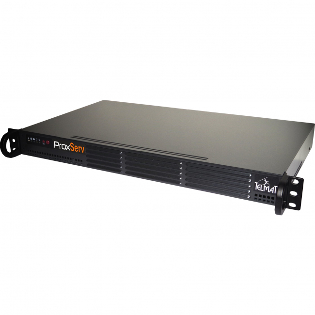 Telmat PSV1000RCK ProxServ 1000 médias, rack 1U 3 Ethe