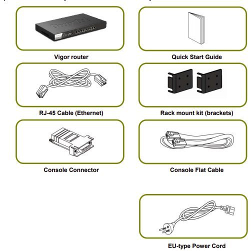 Draytek Vigor 3910 Routeur 10 Gbps Multiwan 500VPN 200SSL 8 WAN