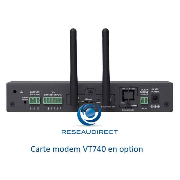 Vutlan VT335T boitier de monitoring IP 4 capteurs CAN USB carte SD
